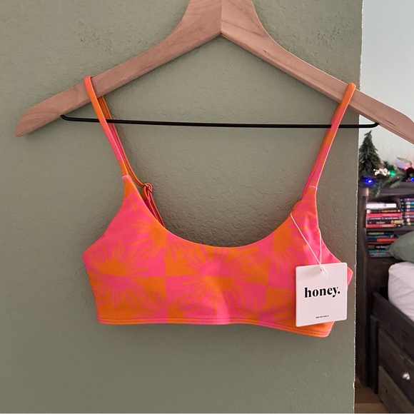 Swim | Honey Swim Golden Hour Bralette Set Size Small Topsize Small ...